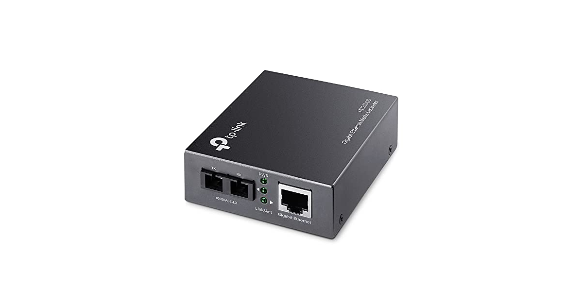 Comparer les prix : TP-Link Gigabit Single-Mode Media Converter ...