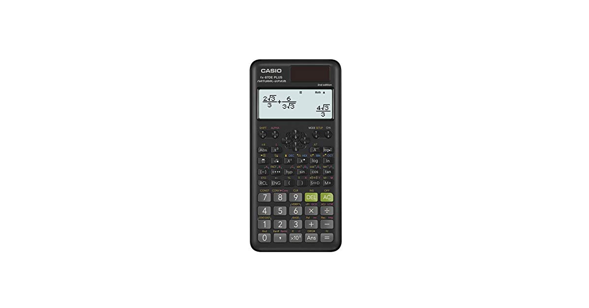 Comparer les prix : Casio FX 87 DE Plus 2nd Edition | Comparateur ...
