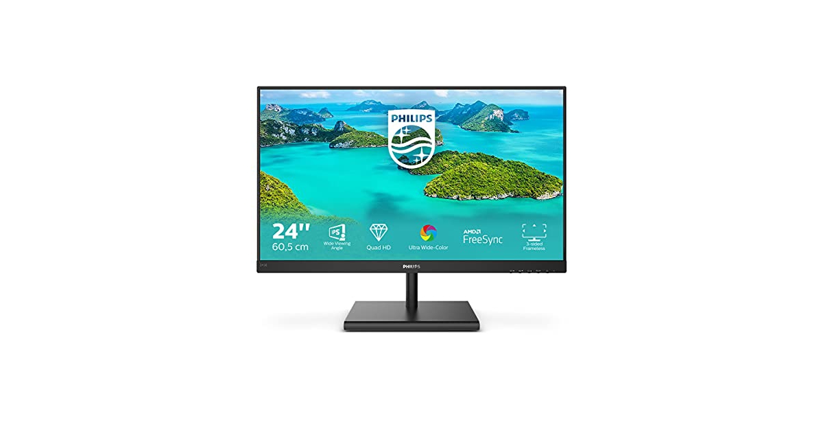 Comparer les prix : Philips Monitors Écran 245E1S 60,5 cm (23,8 Pouces ...