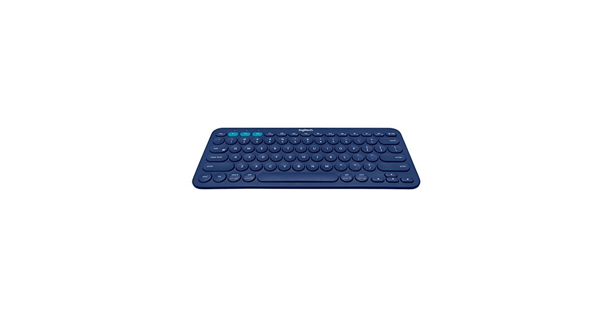 Comparer les prix : Logitech K380 Bluetooth QWERTY Italien Bleu ...