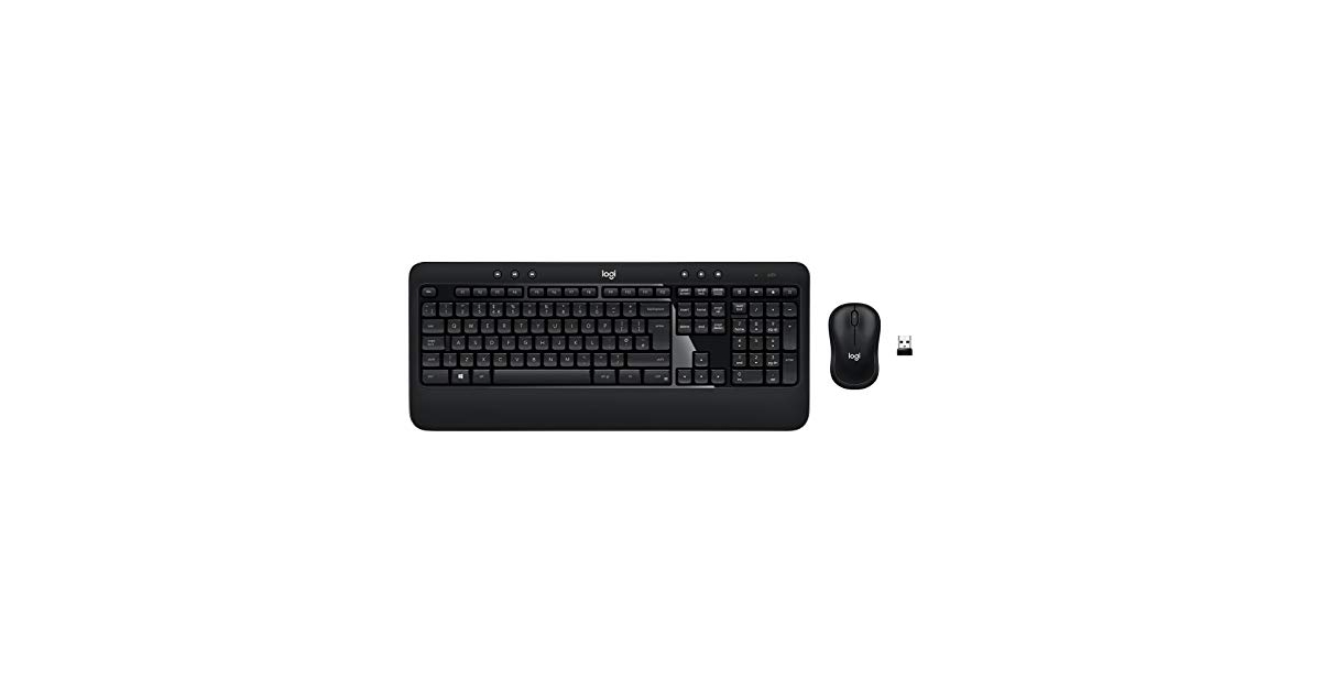 Comparer les prix : Logitech 920-008802 clavier QWERTY Italien Noir ...