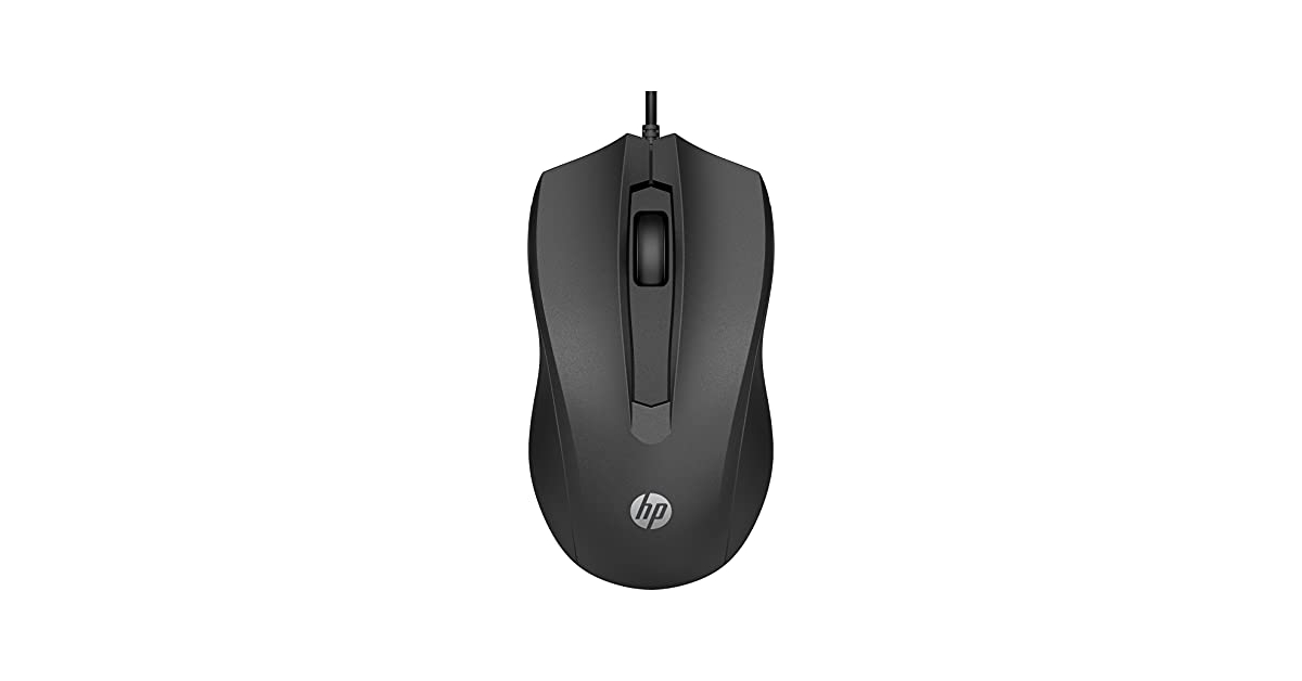 Comparer les prix : Souris, HP wired mouse 100 noir | Comparateur ...