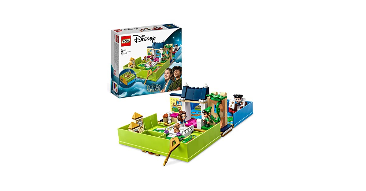 Comparer les prix : LEGO 43220 Disney Les Aventures de Peter Pan et Wendy dans Un Livre de ...