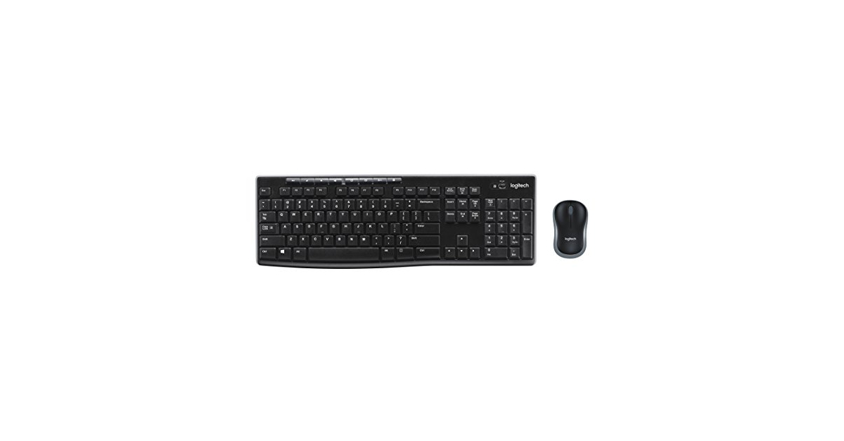 Comparer les prix : Logitech MK270 Combo Clavier et Souris Sans Fil pour Windows, Clavier ...