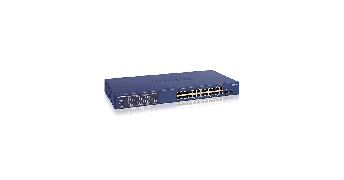 Comparer les prix : NETGEAR (GS724TPP) Smart switch Ethernet PoE 24 ...